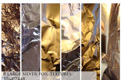 A Collection Of Free Wrinkled Foil Textures - Designbeep