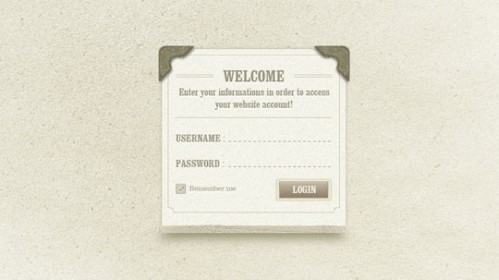 36 Free Web and Mobile UI PSDs Converted Into HTML/CSS - Designbeep