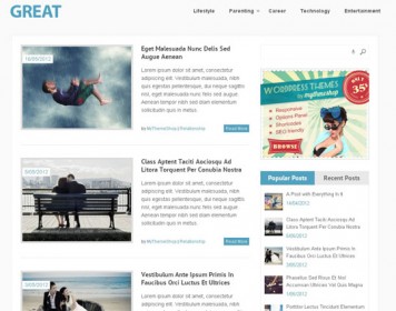 35 Best Free Responsive Wordpress Themes Of 2012 - Designbeep