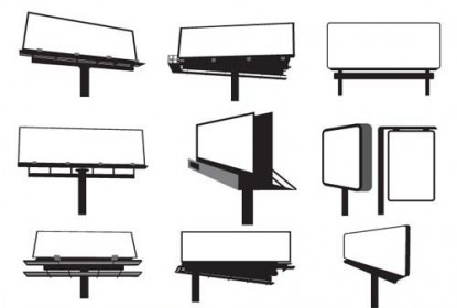 A Collection Of Free Vector Billboards - Designbeep