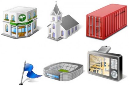 20 Sets of Free Building Icons - Designbeep