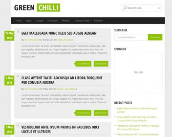 35 Best Free Responsive Wordpress Themes Of 2012 - Designbeep