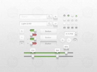 30 Free and Light Pixel-Perfect PSD UI Kits For Designers - Designbeep