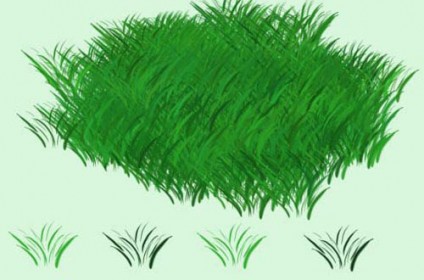 A Collection Of Free Realistic Grass Brushes For Photoshop - Designbeep