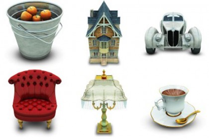 20 Sets Of Free Vintage Style Icons - Designbeep