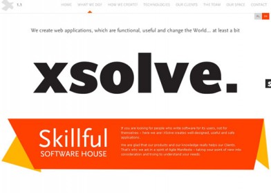 22 New Examples Of Huge Typography In Web Design - Designbeep