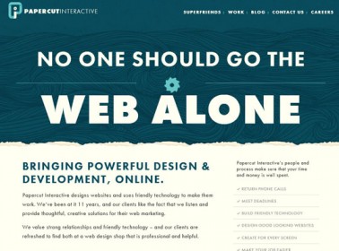 22 New Examples Of Huge Typography In Web Design - Designbeep
