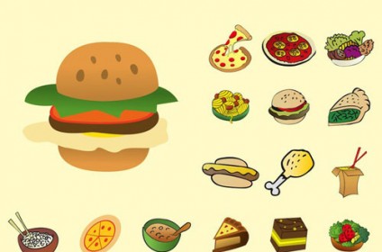 25 Delicious Free Food Vector Graphics For Designers - Designbeep