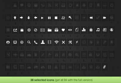 22 Sets of Free Icon Fonts For Designers and Developers - Designbeep