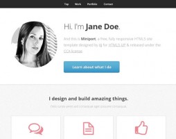 41 Totally Free Responsive HTML/CSS Website Templates - Designbeep