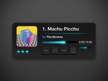 35 Cool and Free Music Player PSDs You Should See - Designbeep