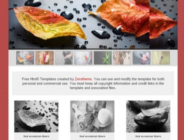 41 Totally Free Responsive HTML/CSS Website Templates - Designbeep