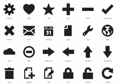22 Sets of Free Icon Fonts For Designers and Developers - Designbeep