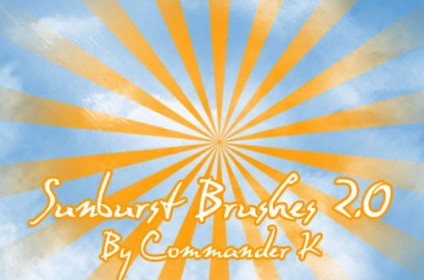 120+ Free Photoshop Sun Rays, Sunburst, Light Beam Brushes 2026 ...