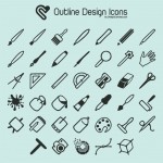 600+ Free Outline Icons For Your Web or App. Projects - Designbeep