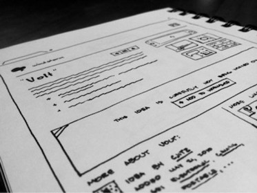 30 Great Examples of Web Design Sketches - Designbeep