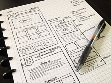 30 Great Examples of Web Design Sketches - Designbeep