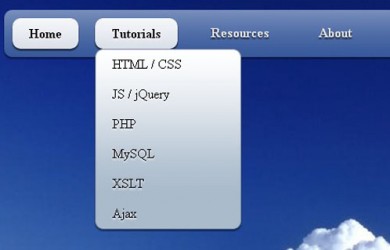 27 Detailed Dropdown Menu Tutorials in CSS3 and HTML5 - Designbeep