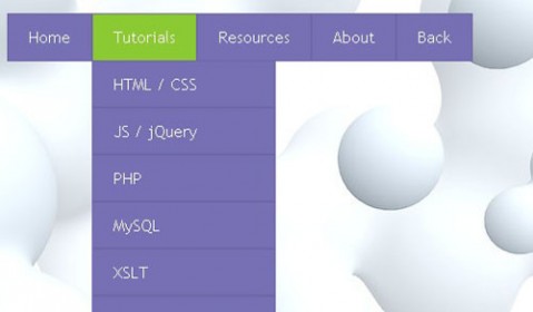 27 Detailed Dropdown Menu Tutorials in CSS3 and HTML5 - Designbeep