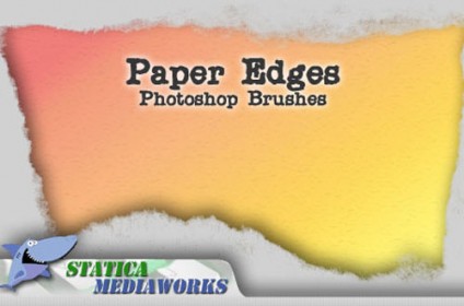 A Collection Of Free Paper Brushes For Photoshop - Designbeep