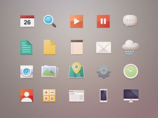 12 Sets Of Recently Released Free Icons - Designbeep