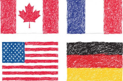 A Collection Of Free Vector Flags (icons,illustrations etc.) - Designbeep