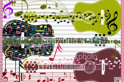 A Free Collection Of Music Note Brushes For Photoshop - Designbeep