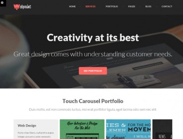 35 Clean and High Quality Minimalist One Page WordPress Themes ...