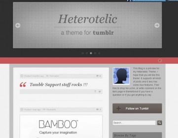 20 Best Tumblr Themes [Handpicked] - Designbeep