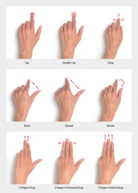 10 Sets of Free Gesture Icons To Promote,Demonstrate or Design Multi ...