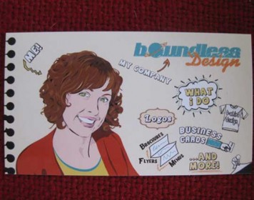 20 Stunning Cartoon-Style Business Card Designs - Designbeep