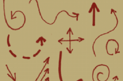 A Collection Of Free Arrow Brushes For Photoshop - Designbeep