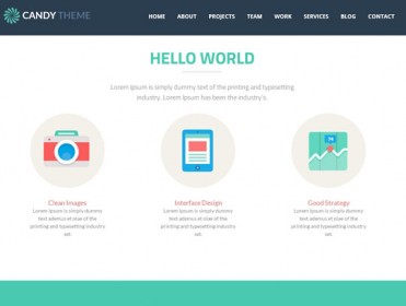 Trendy Flat UI Color GREEN - Beautiful Examples in Web Design - Designbeep
