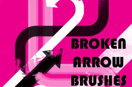 A Collection Of Free Arrow Brushes For Photoshop - Designbeep