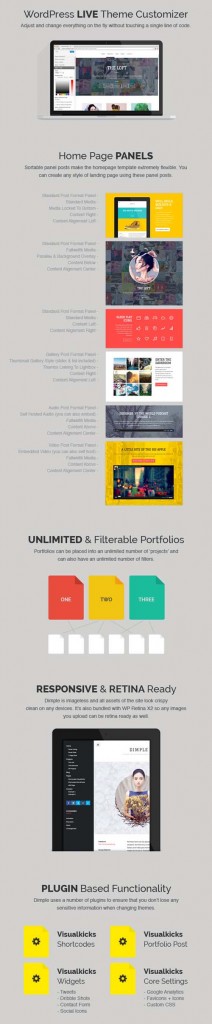 WP Theme Of the Day #21 – Dimple – Multipurpose Creative Agency Theme ...