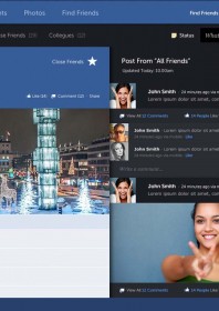 6 Must See Facebook Redesign Concepts - Designbeep