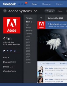 6 Must See Facebook Redesign Concepts - Designbeep