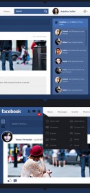 6 Must See Facebook Redesign Concepts - Designbeep