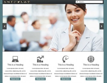 100 Absolutely Free Responsive HTML5/CSS3 Website Templates - Designbeep
