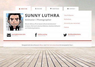 100 Absolutely Free Responsive HTML5/CSS3 Website Templates - Designbeep