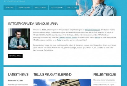 100 Absolutely Free Responsive HTML5/CSS3 Website Templates - Designbeep