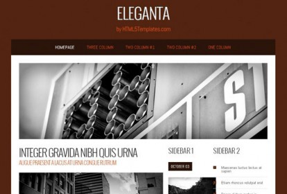 100 Absolutely Free Responsive HTML5/CSS3 Website Templates - Designbeep