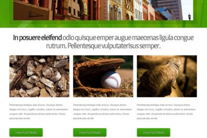 100 Absolutely Free Responsive HTML5/CSS3 Website Templates - Designbeep