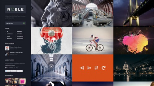 WP Theme Of the Day #31 – Noble – A Super Clean WordPress Theme ...