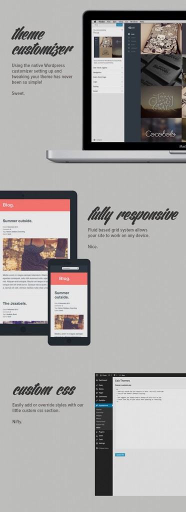 WP Theme Of the Day #99 – Focus - Unique Creative Responsive Wordpress Theme - Designbeep