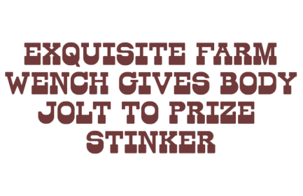 Free Font Of The Day : Barn - Designbeep