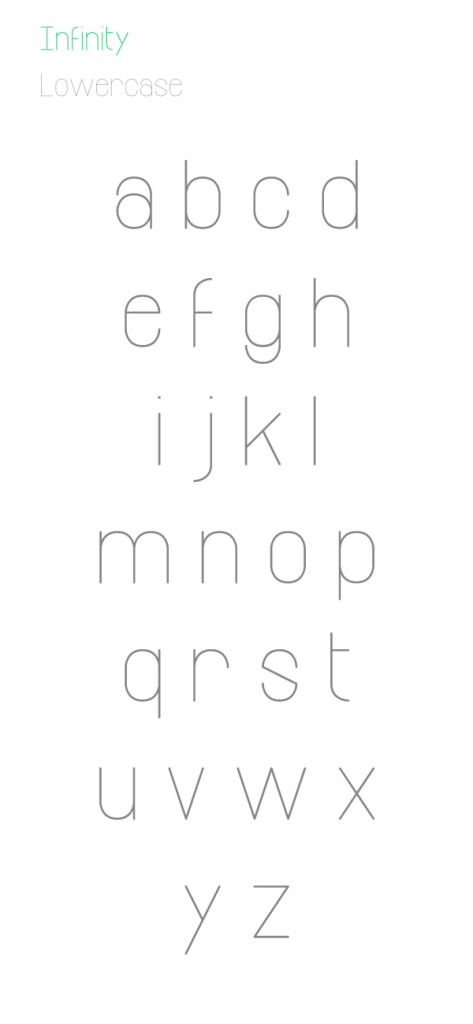 Free Font Of The Day : Infinity - Designbeep