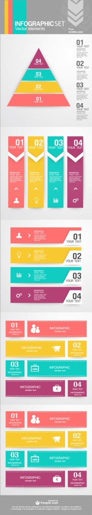 Free Download : Awesome Pack of Infographic Elements - Designbeep
