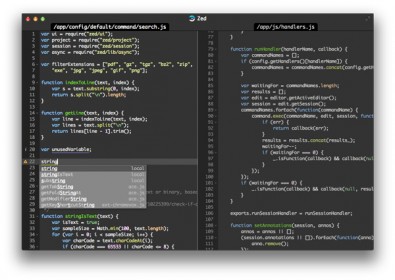 Zed : A Chrome-based Text and Code editor - Designbeep