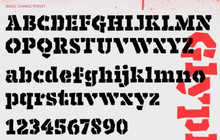 Free Font Of The Day : Enemy - Designbeep